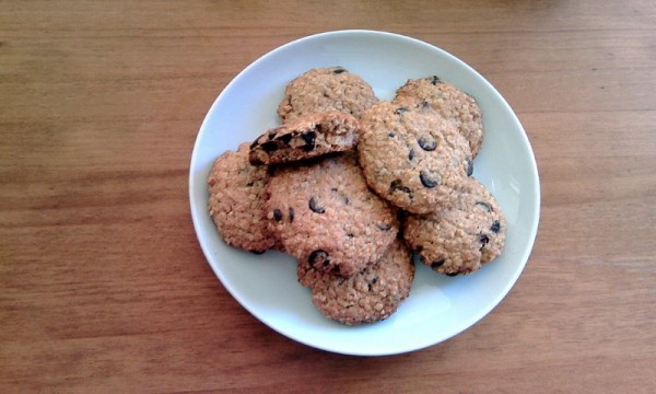 Receta de cookies de avena y chocolate deliciosas